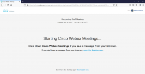 การ join Webex Meeting ด้วย web browser – #Anatomy SC Mahidol #Anatomy ...