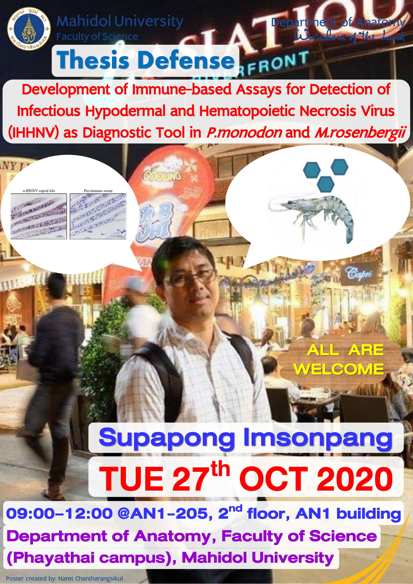 Supapong Imsonpang’s Defense Thesis on Tuesday 27th October 2020, 09:00-12:00, @AN1-205 ...