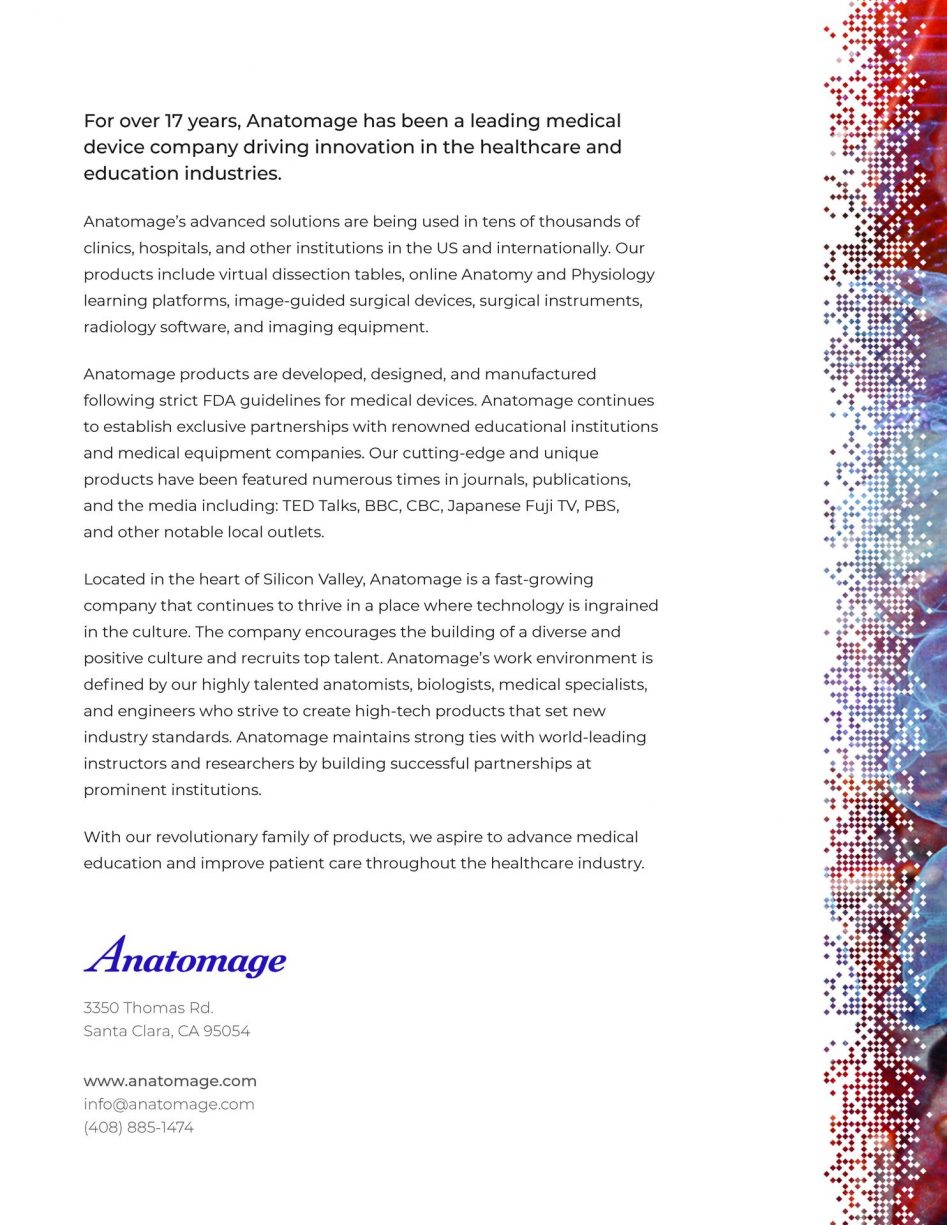 Anatomage VR demonstration on Tuesday 28th February 2023, 13.30 – 15.30 ...