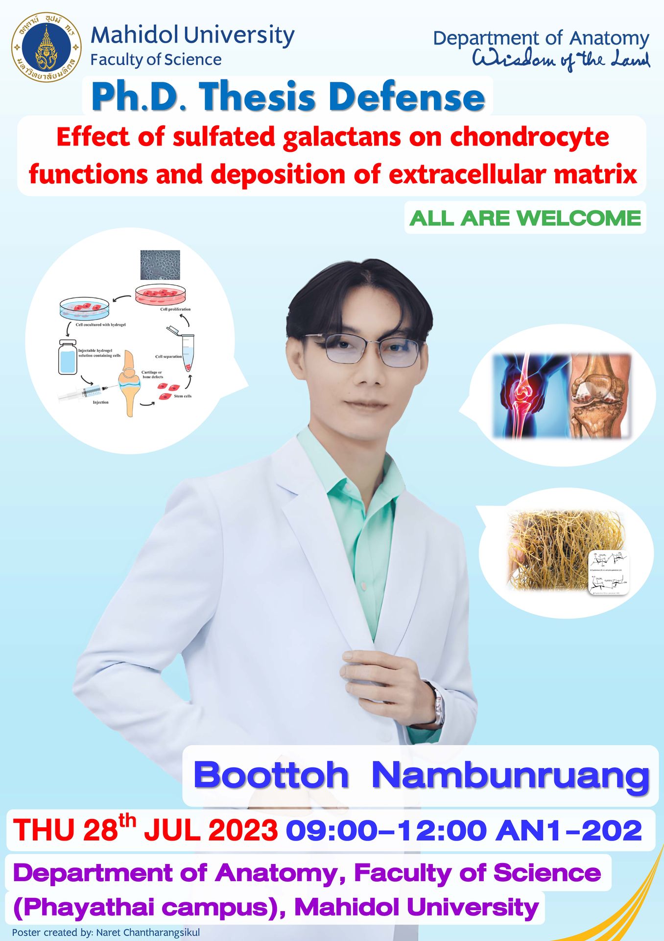 Boottoh Nambunruang’s Ph.D. Pre-defense and Thesis Defense, All are ...