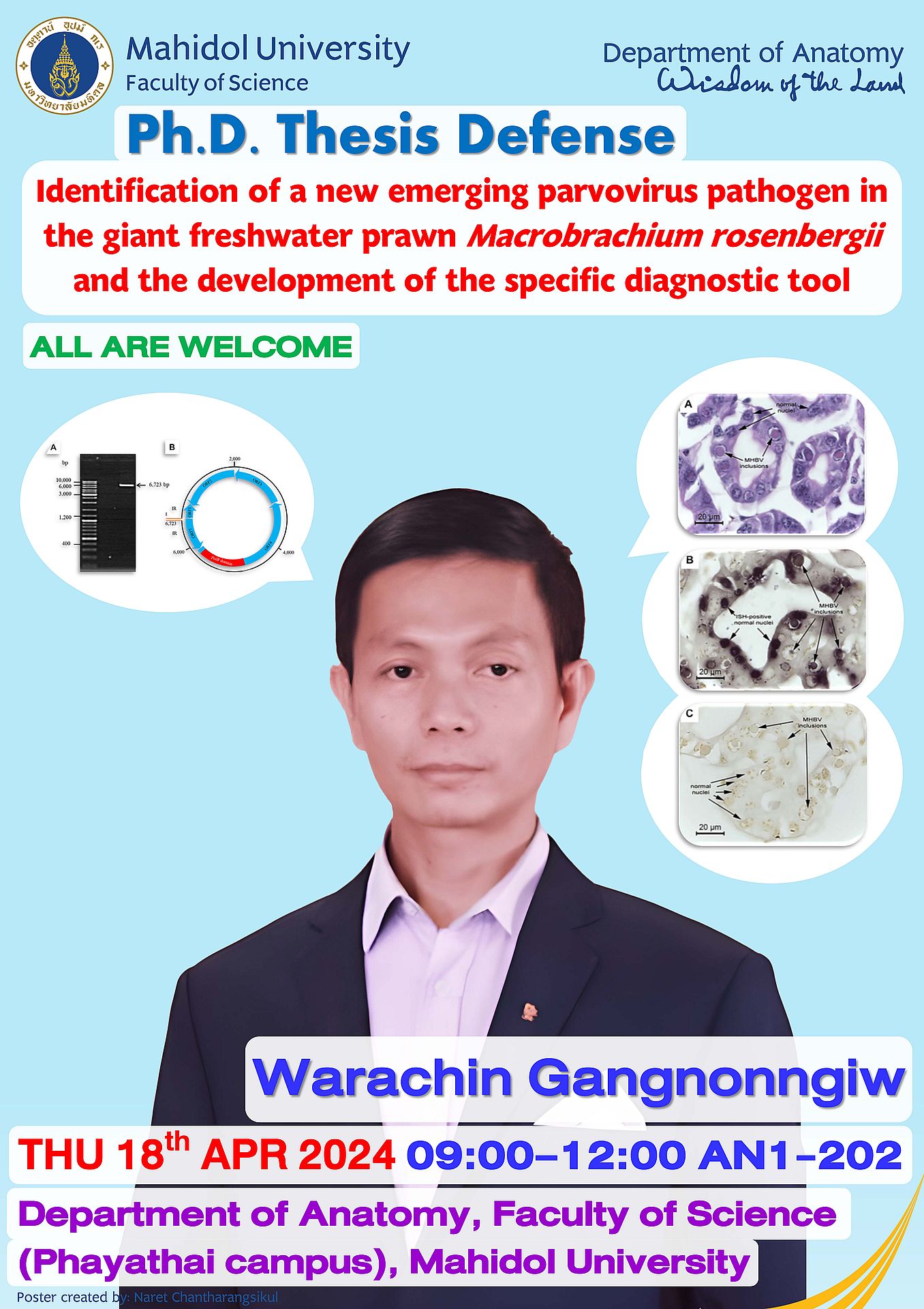 Warachin Gangnonngiw’s Ph.D. Thesis Defense on Thursday 18th April 2024 ...