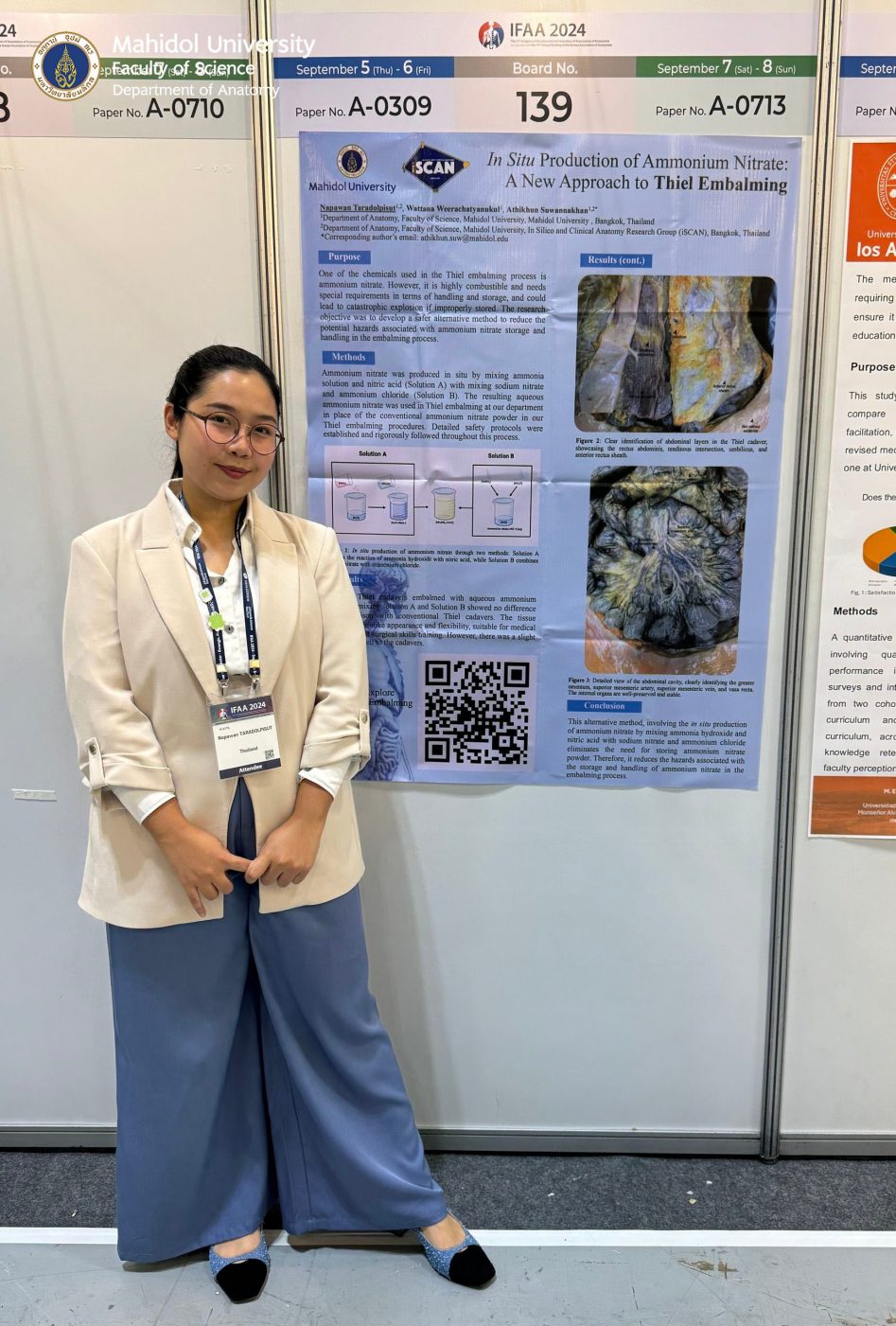 อาจารย์และนักศึกษา ภาควิชากายวิภาคศาสตร์ คณะวิทยาศาสตร์ ร่วมการประชุม ...