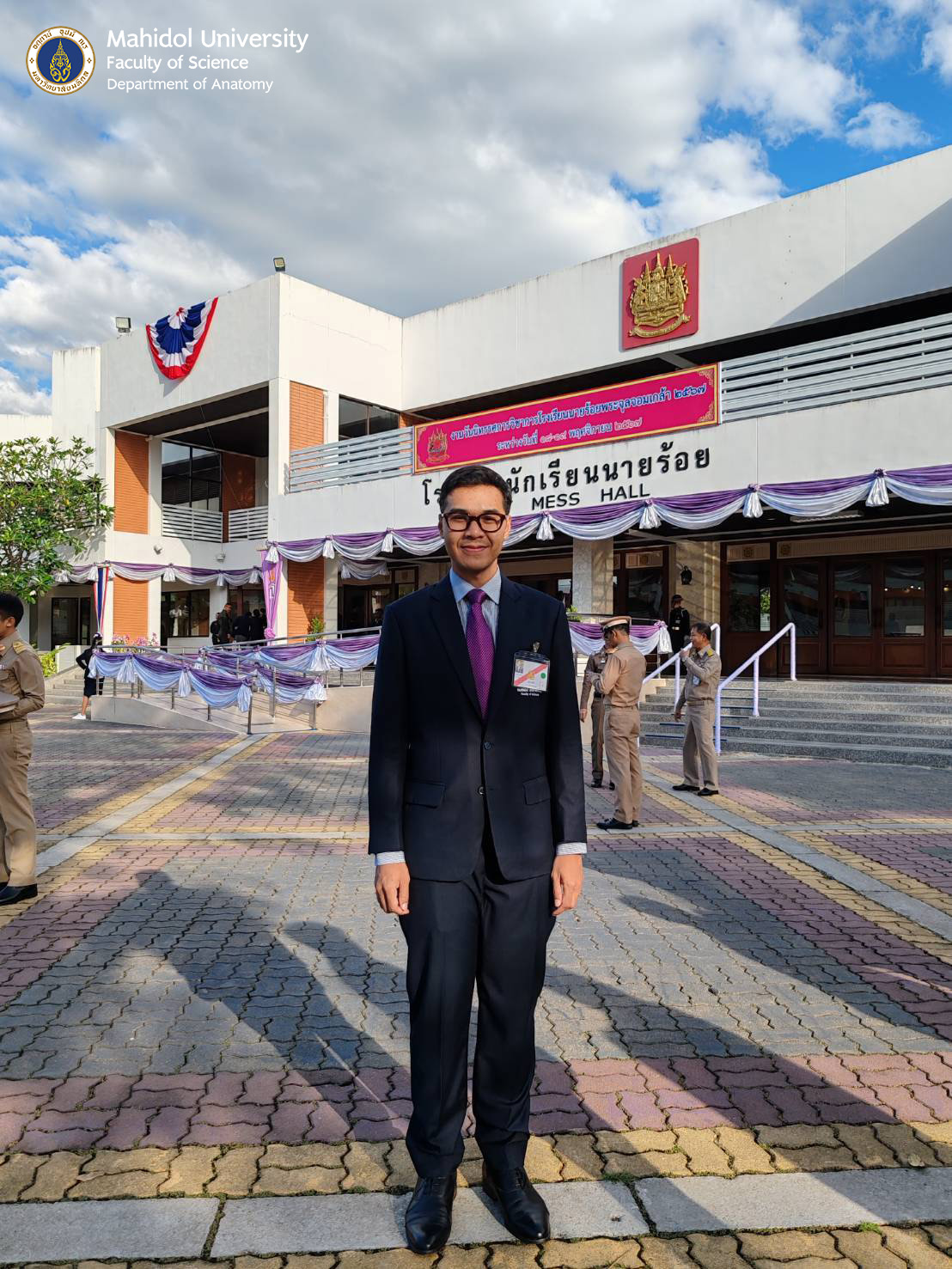 อาจารย์ภาควิชากายวิภาคศาสตร์ ร่วมงานวันนิทรรศการวิชาการโรงเรียนนายร้อย ...