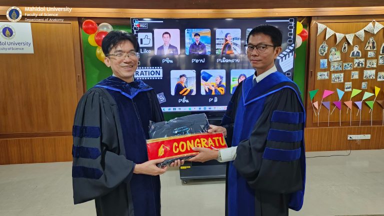 ภาควิชากายวิภาคศาสตร์ จัดพิธีปัจฉิมนิเทศ แสดงความยินดีแก่มหาบัณฑิตและ ...